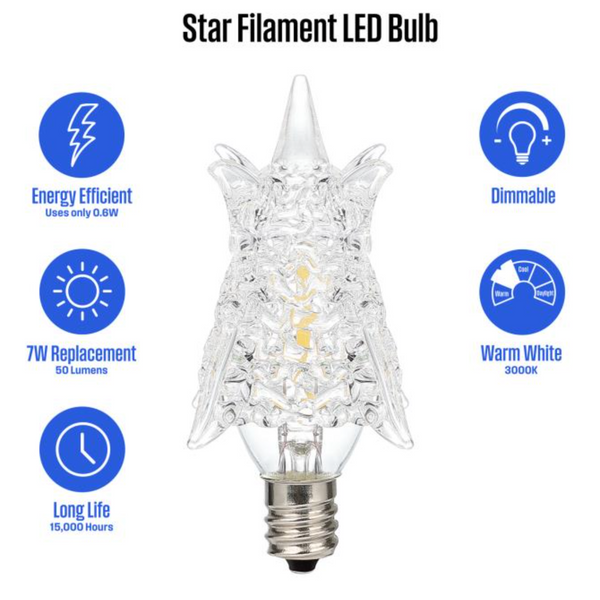 LED Starlight Retro Starburst Sputnik Bulbs – Practical Props
