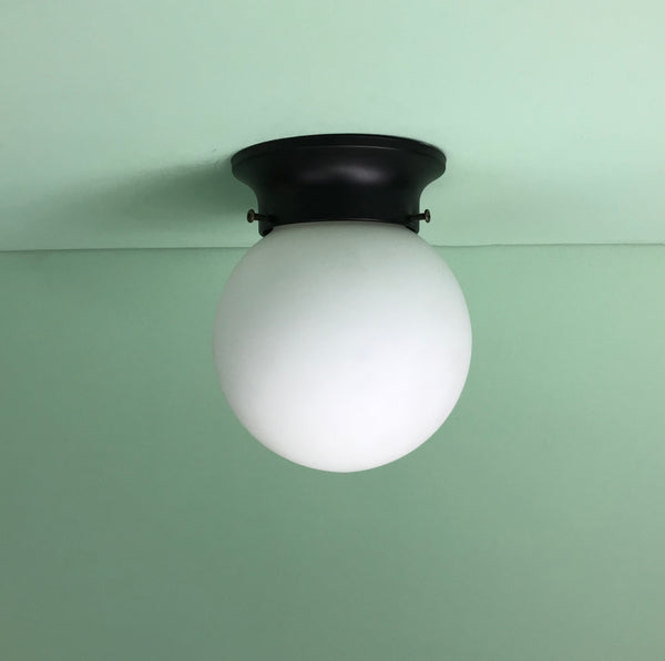 6" Mini Flush Mount Globe Light by Practical Props