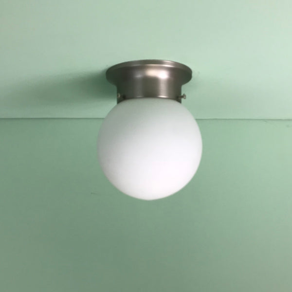 6" Mini Flush Mount Globe Light by Practical Props
