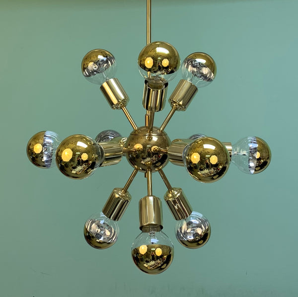 Globe Bulb Sputnik Chandelier by Practical Props