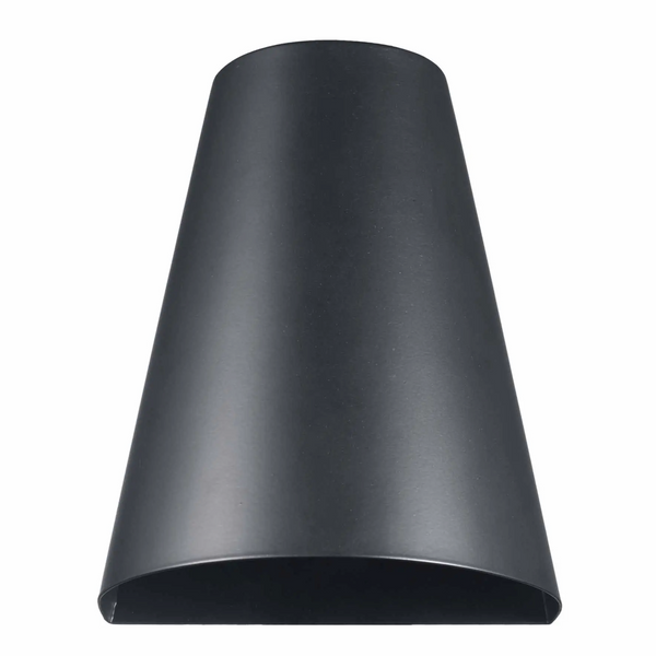 Matte Black Modern Exterior Downlight Cone Wall Sconce - Retro Lighting ...