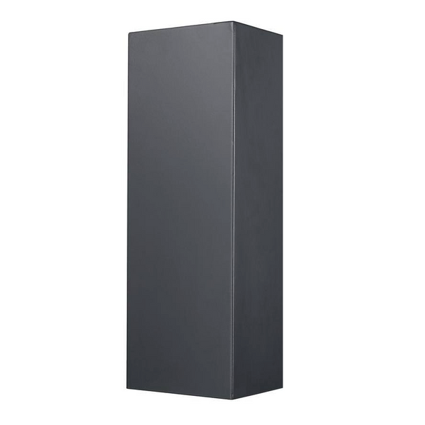Matte Black Rectangular Exterior Wall Sconce- Retro Lighting by ...