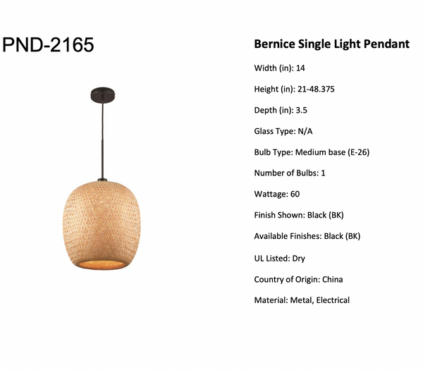 Large Rattan Ellipse Oval Egg-Shaped Woven Pendant Light – Practical Props